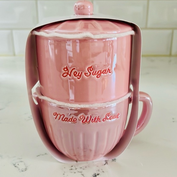 Target | Dining | Target Bulleyes Ceramic Honey Pot Sugar And Creamer ...